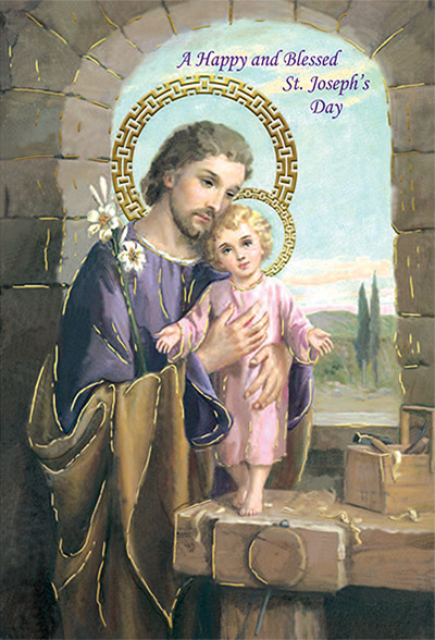 St. Joseph s Day Greeting Card